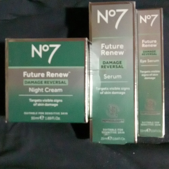 No7 | Skincare | New No7 Trio Future Renew Damage Reversal Faceeye ...